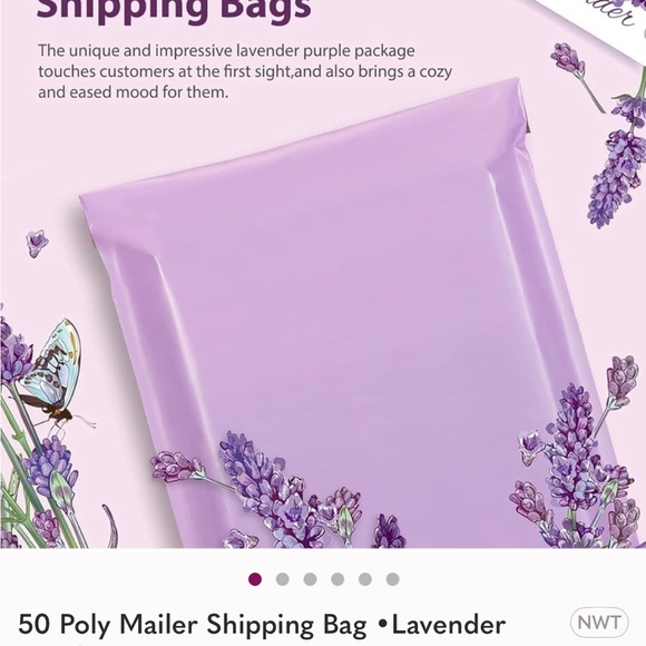 Office | 5 Xxl Poly Mailer 145 X 19 Shipping Bag Lavender55 Bonus ...
